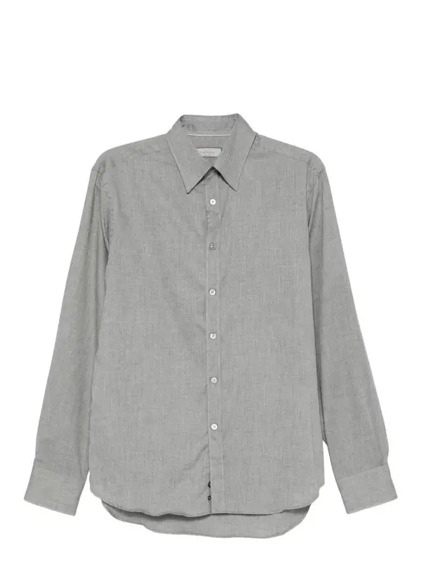 Canali Cotton Shirt - Grey