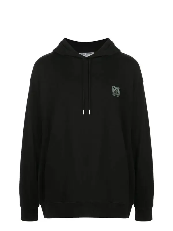 Opening Ceremony Logo-print Hoodie - Black