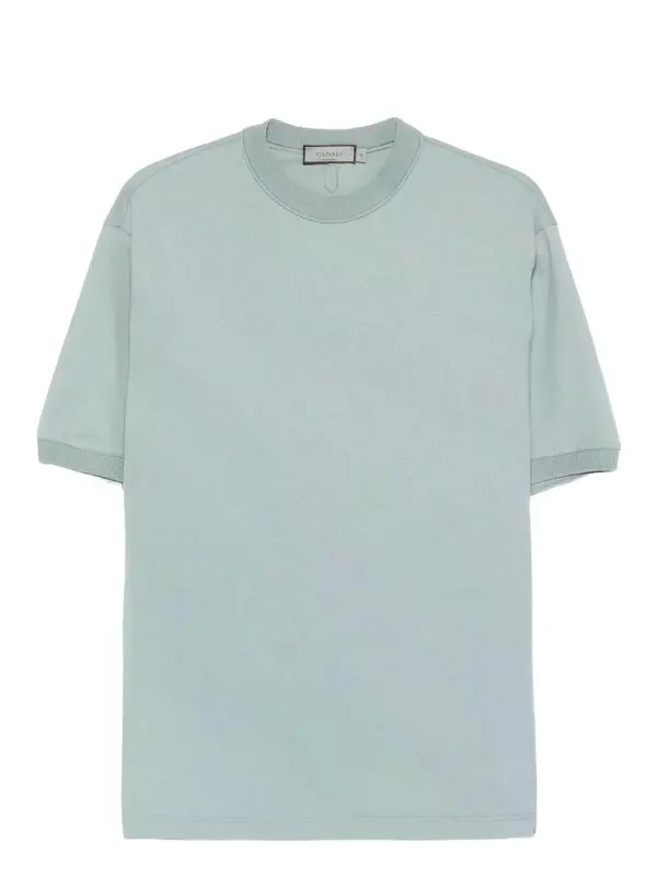 Canali Cotton T-shirt - Blue