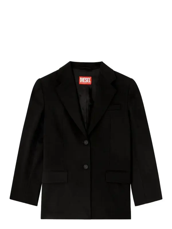DIESEL® Single-breasted Blazer - Black