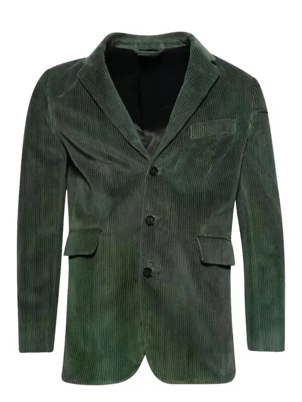 BODE Corduroy-effect Blazer - Green