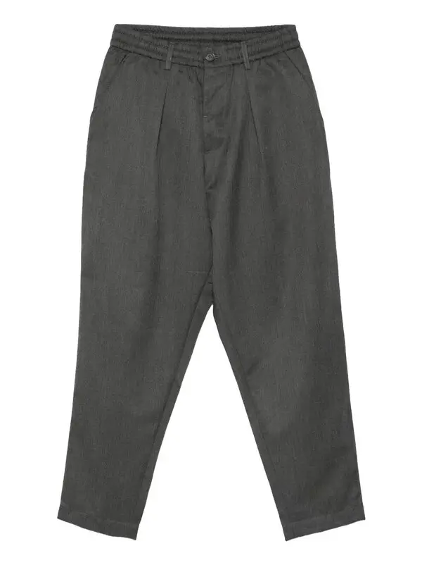Universal Works Elastic-waist Trousers - Grey