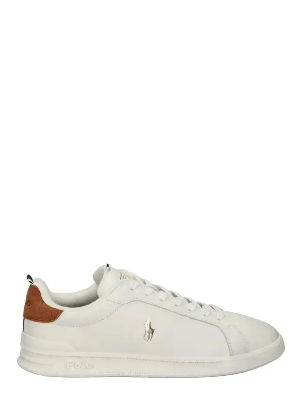 Polo Ralph Lauren Heritage Court Ii Lace-up Sneakers - White