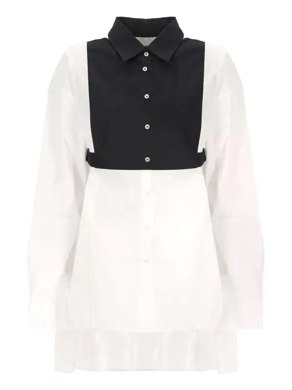 CUANTICO Button-front Shirt - White