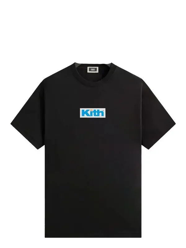Kith Retro Logo Cotton T-shirt - Black
