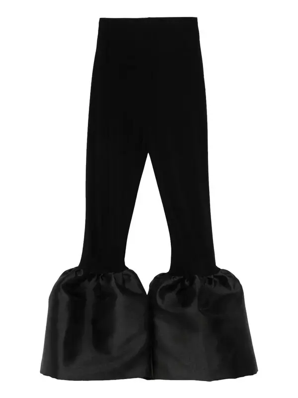 ATU BODY COUTURE Ruffled Trousers - Black