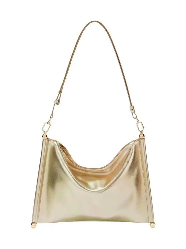Furla Sfera Soft Shoulder Bag - Gold