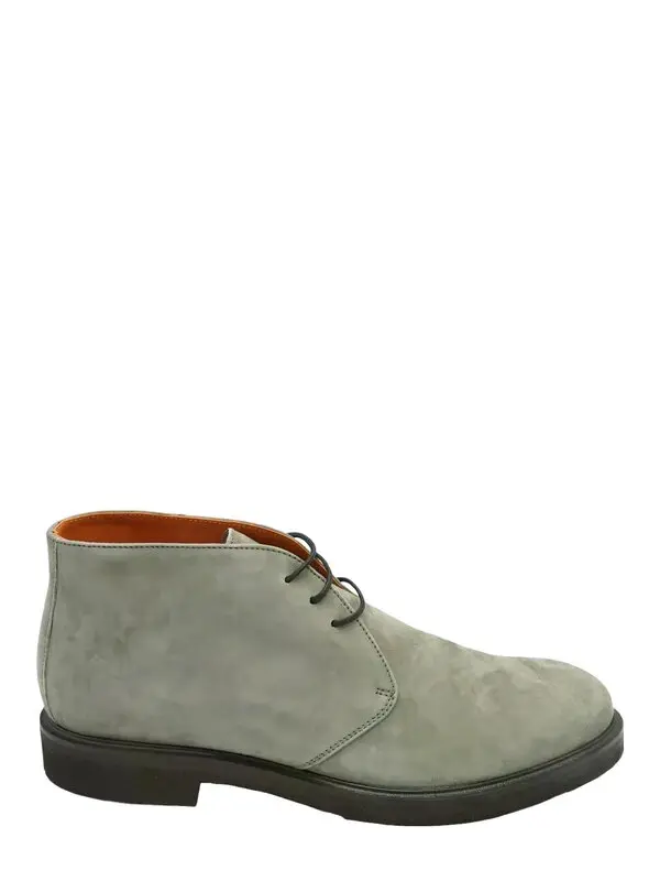 ANDREA VENTURA FIRENZE Suede Chukka Desert Boots - Grey