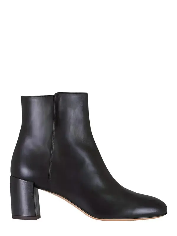 Agl Lynn Block-heel Ankle Boots - Brown