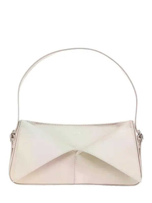 Coperni Paneled Leather Shoulder Bag - Neutrals
