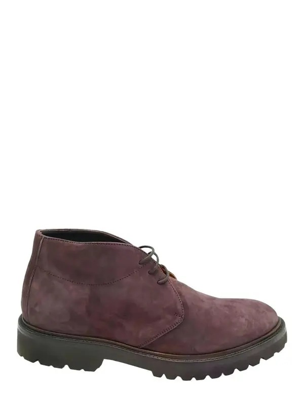 ANDREA VENTURA FIRENZE Chucca T Lace-up Suede Desert Boots - Brown