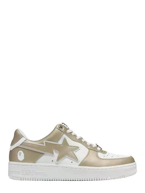 A BATHING APE Sta™ #4 Lace-up Sneakers - Gold