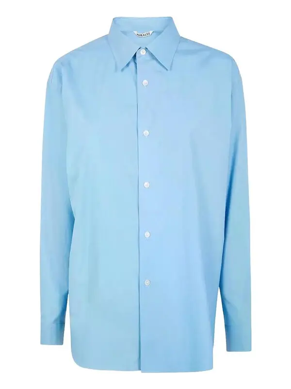 Auralee Buttoned Shirt - Blue