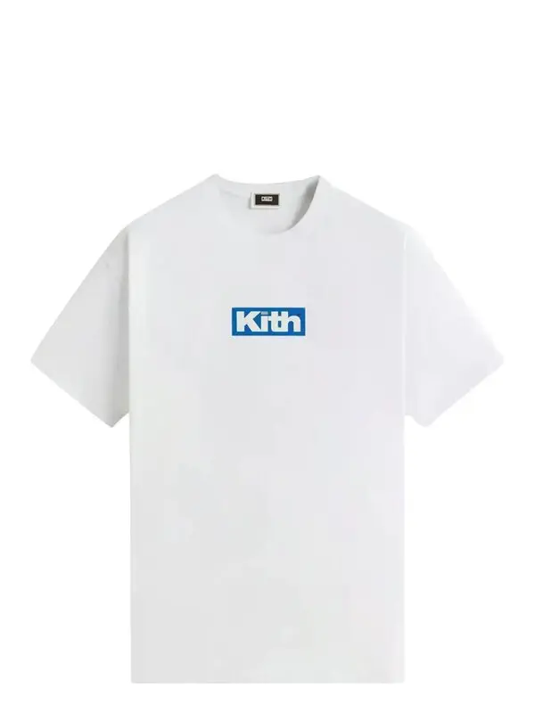 Kith Retro Logo Cotton T-shirt - White