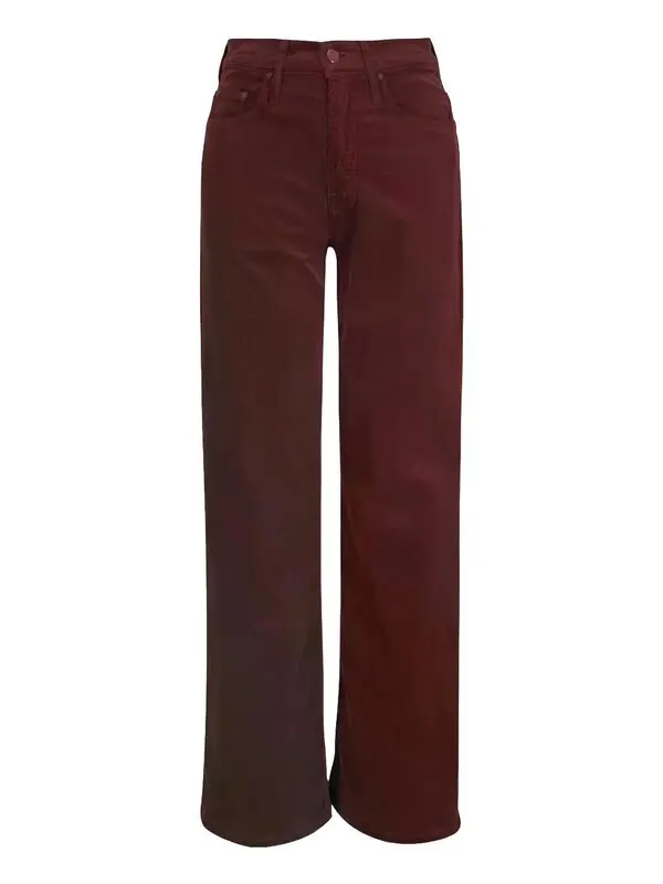 MOTHER Maven Corduroy Jeans - Red