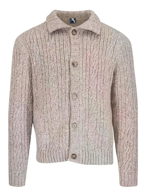Fedeli Cable-knit Buttoned Cardigan - Neutrals