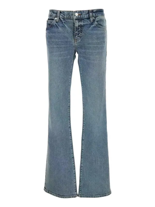 FRAME The Rodeo Flared Jeans - Blue