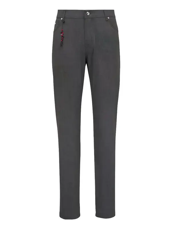 Marco Pescarolo Belt-loops Trousers - Grey