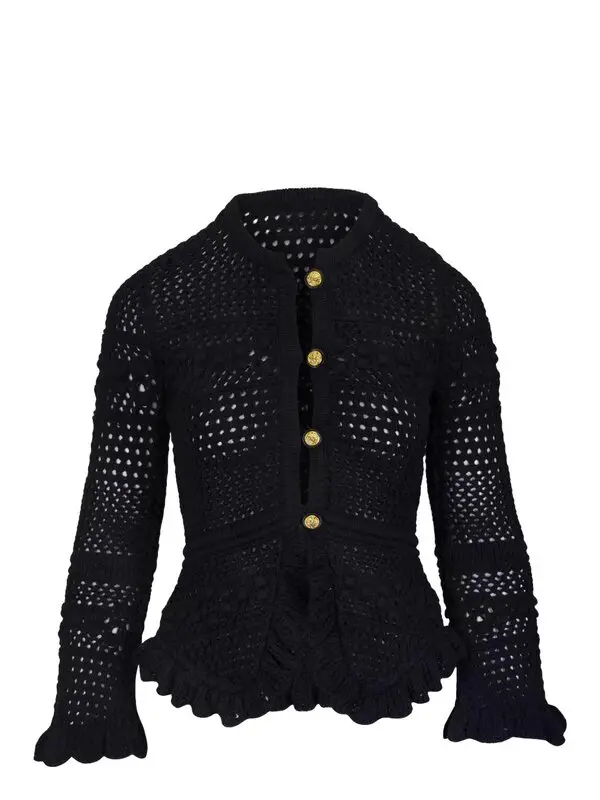 L'Agence Kiva Cardigan - Black