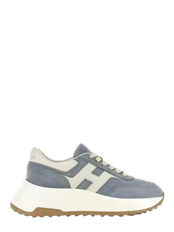 Hogan Hi-fi Leather Sneakers - Blue