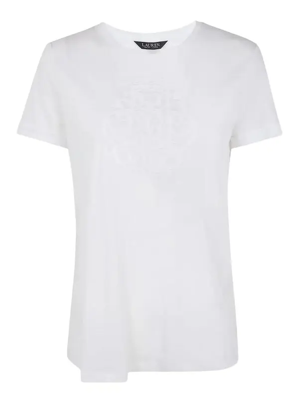 Ralph Lauren Embellished T-shirt - White
