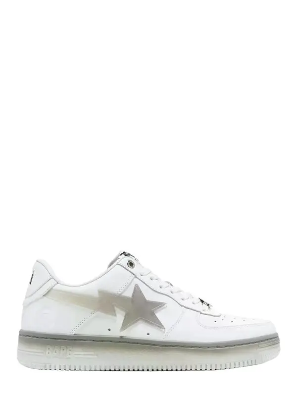 A BATHING APE Sta™ M1 Star-appliqué Sneakers - White