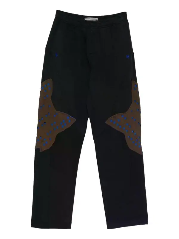FOX RACING LABS Perforated Appliqué Track Pants - Blue