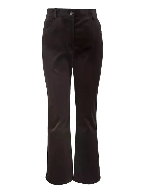 Akris Cali Corduroy Trousers - Brown