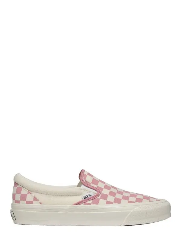 VANS Classic Slip-on 98 Lx Checkerboard - Dawn Pink