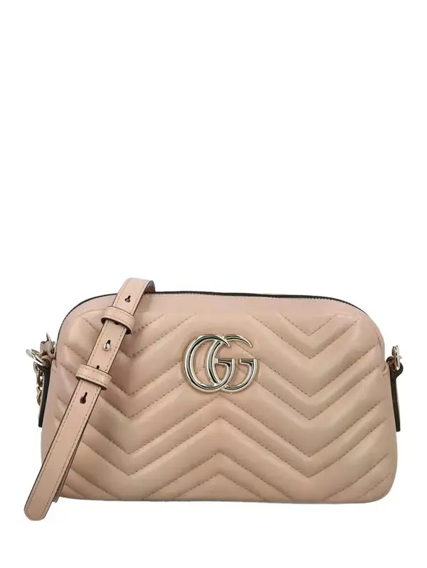 Gucci Gg Marmont Shoulder Bag - Neutrals