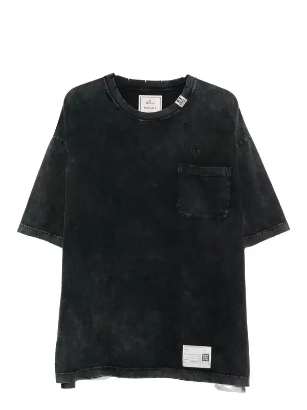 Mihara Yasuhiro Pocket T-shirt - Black