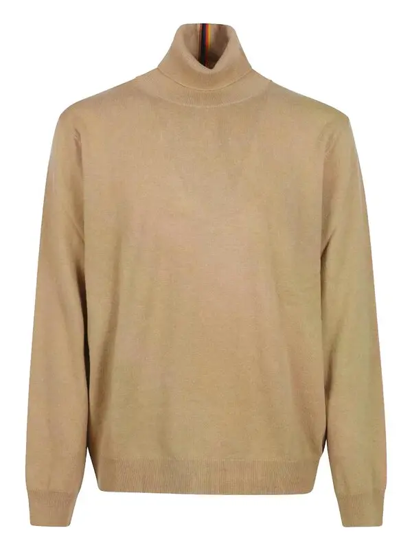Paul Smith Roll-neck Sweater - Neutrals