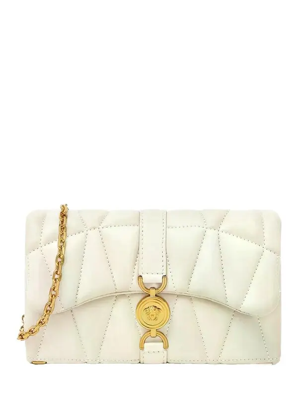 Versace Kleio Nappa Mini Bag - Neutrals