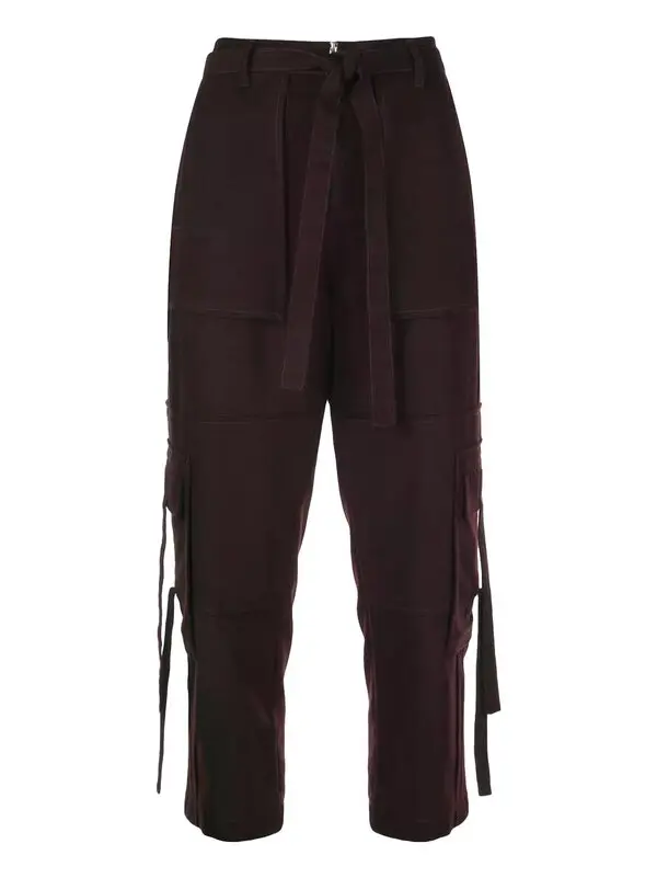 Opening Ceremony Tie-knot Trousers - Red