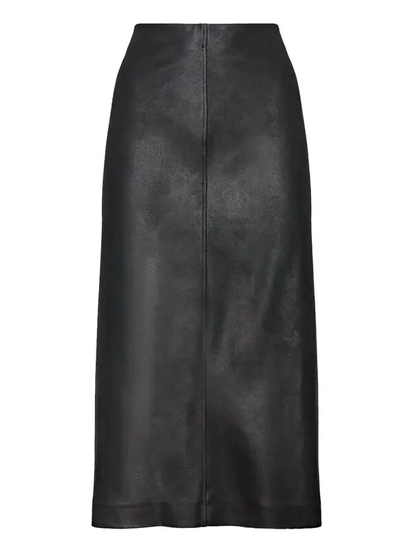 ELENA MIRO` Seam Skirt - Black