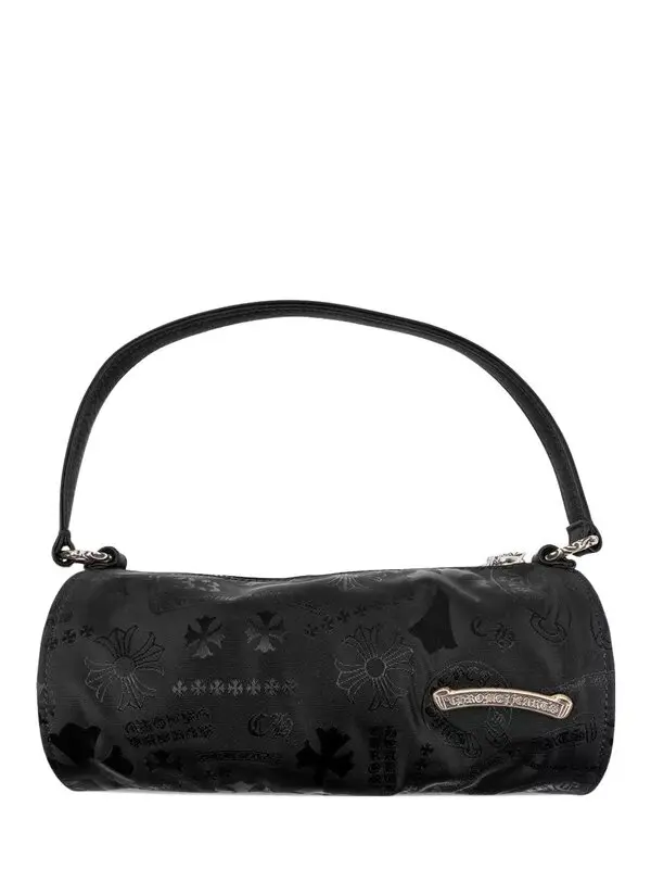 Chrome Hearts Stencil Monogram Shoulder Bag - Black