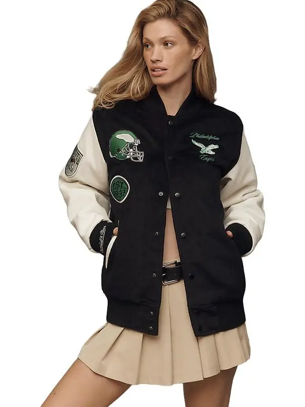 Mitchell & Ness Nfl Varsity Jacket - Eagles