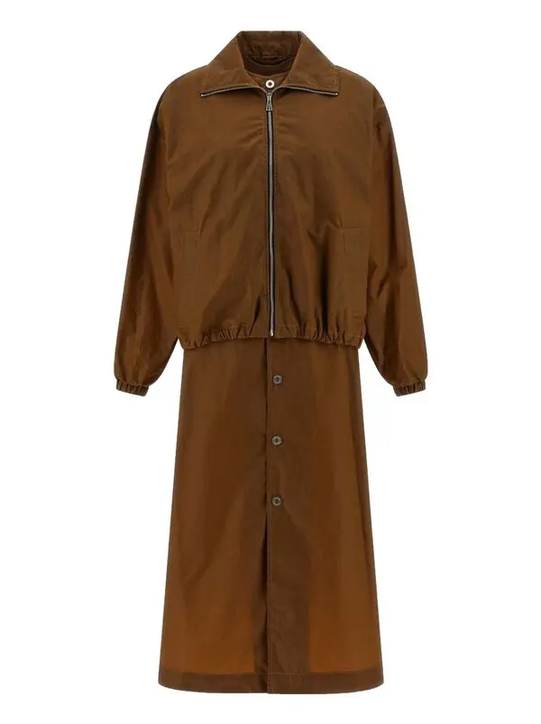 MARBELL Iryna Cotton Coat - Brown