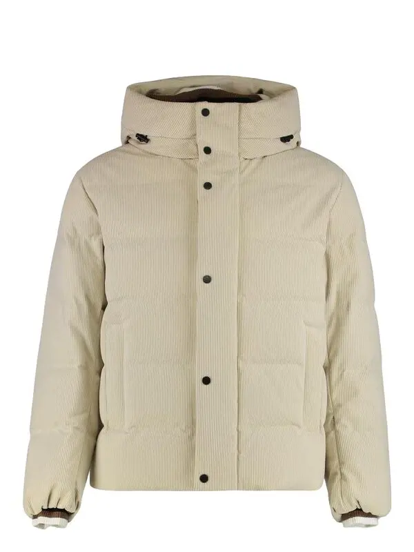 Fusalp Velvet Puffer Jacket Atila - Beige