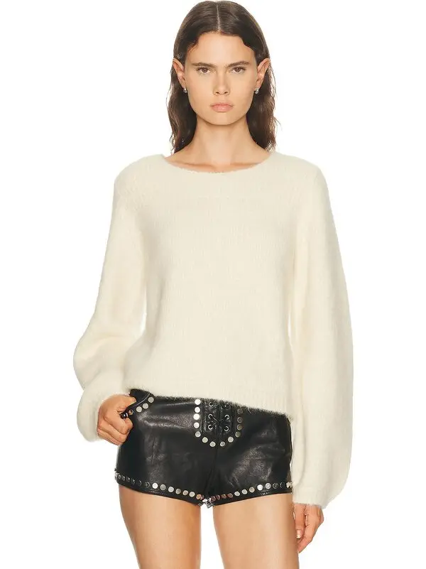 Isabel Marant Paulane Pullover Sweater - Ecru