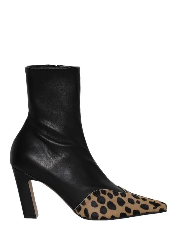 Khaite Nevada Ankle Stretch Boot - Black