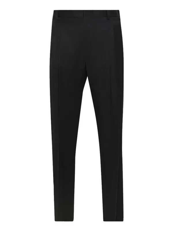 Casablanca Pleated Trousers - Black