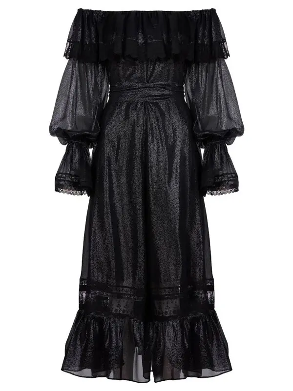 THE IRISH TWIN The Jaggi Long Dress - Black