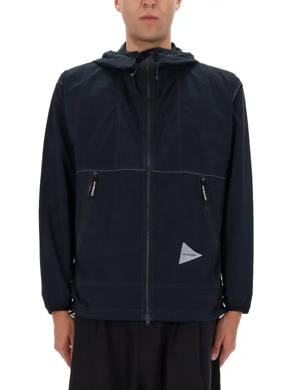 AND WANDER Partex Jacket - Blue
