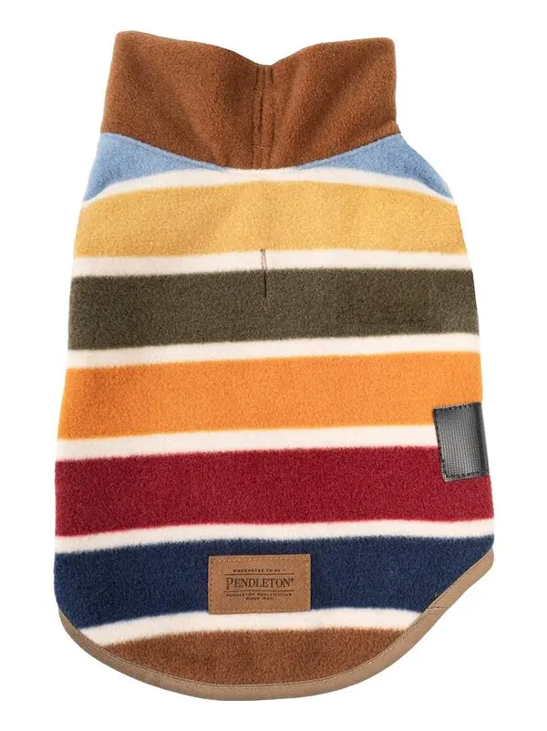 Pendleton Striped Fleece Dog Vest - Joshua Tree