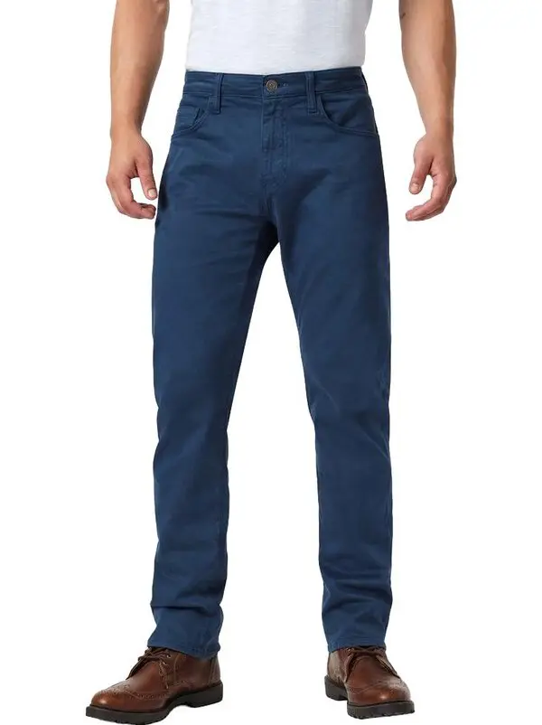 MAVI Zach Straight Leg Twill Pants - Sky Casual Twill