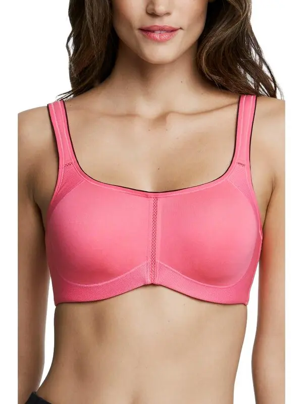 DOMINIQUE INTIMATES Zoe Pro Max High Impact Convertible Racerback T-strap Bra - Pink