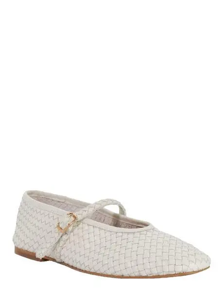 Dune London Headliner Mary Jane Flat - Ecru