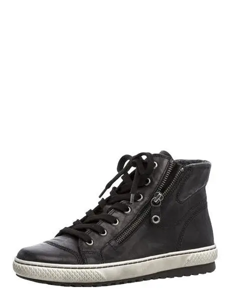 Gabor 73.754 Zip High-top Sneakers - Black