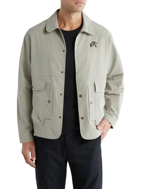 MALBON Brigands Shirt Jacket - Sea Spray